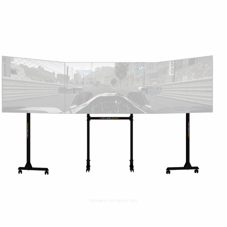 Nlr Free Standing Triple Monitor Stand - Clutch Kick